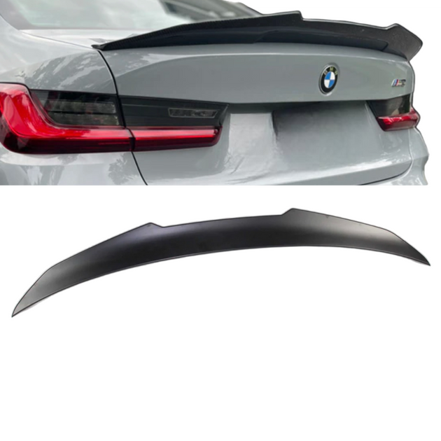Car Boot Spoiler - High kick - Fits BMW G20 3 Series - Unpainted | STM ...