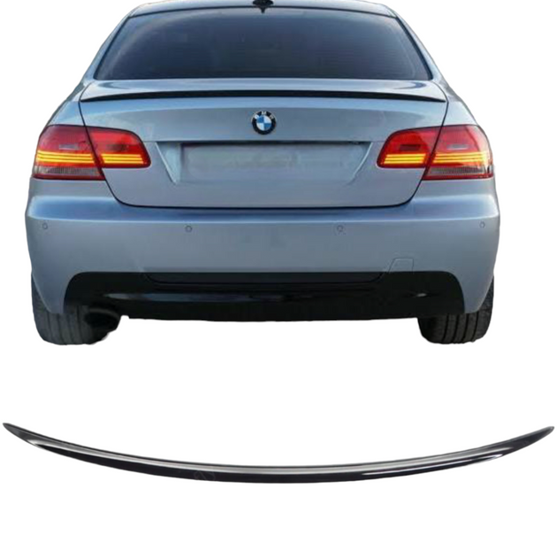 Car Boot Spoiler - Fits BMW E92 3 Series 2005+ - M Sport - Gloss Black ...