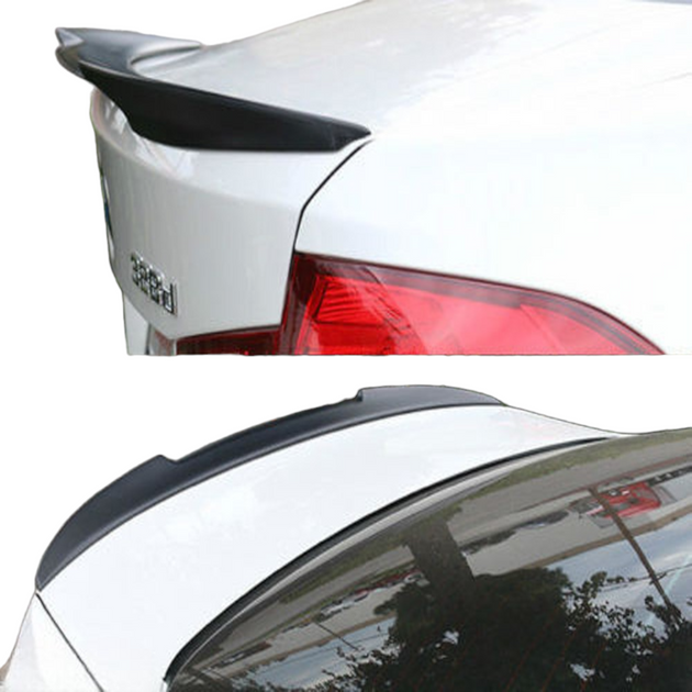 Car Boot Spoiler - Fits BMW F22 2 Series - V Style - Matte Black | STM ...