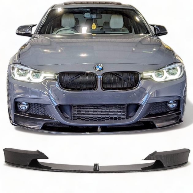 BMW F30 F31 3 Series Front Splitter - Bumper - Lip Spoiler - Carbon ...
