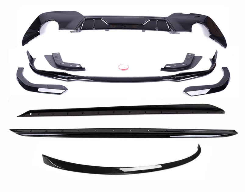 Full Body Kit Fits BMW G20 G21 3 Series Gloss Black | STM STYLING