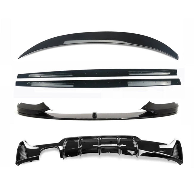 Full Body Kit - M Style - Fits BMW F33 4 Series - Gloss Black | STM STYLING