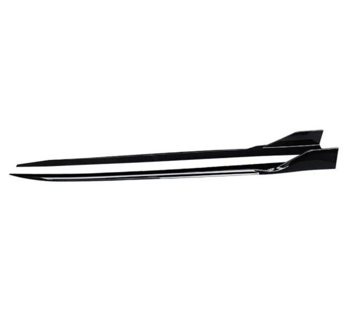 Car Side Extension Blades - Fits BMW G26 - 4 Series - Gloss Black | STM ...
