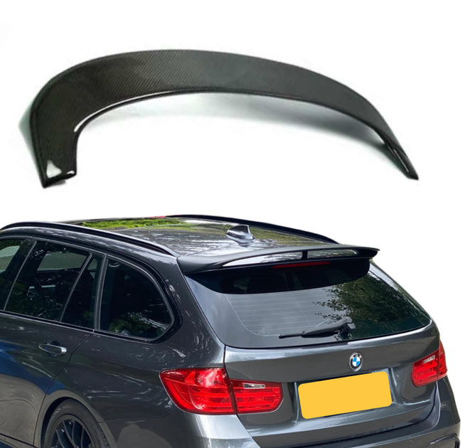 BMW F31 Roof Spoiler 3 Series Touring Estate Carbon ABS Rear Boot | STM ...