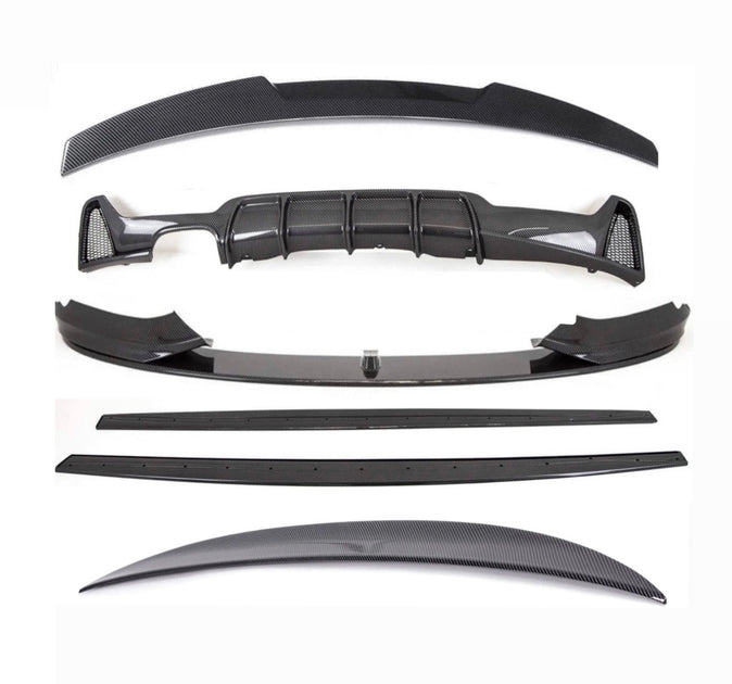 Full Body Kit- Fits BMW F32 F33 F36 4 Series - ABS - Carbon Look | STM ...