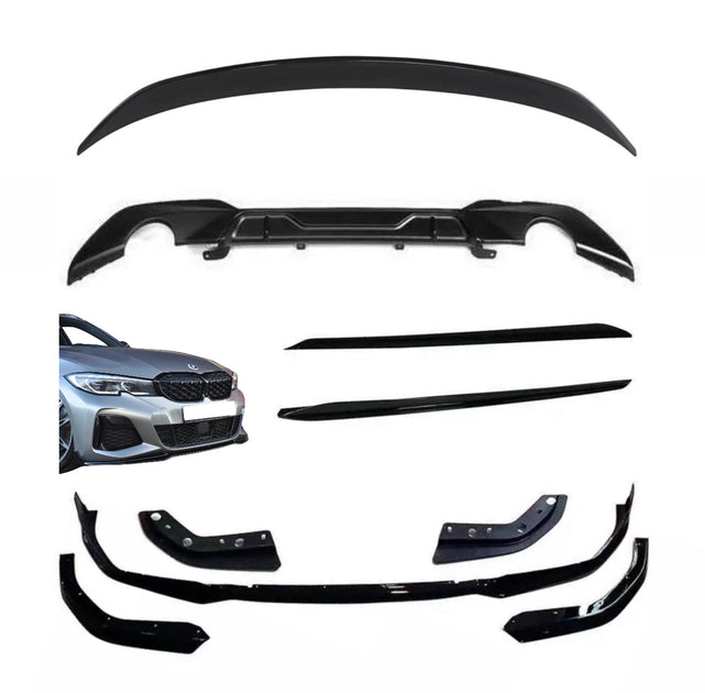 BMW G20 Kit 3 Series - Gloss Black FullBody Kit Mp | STM STYLING