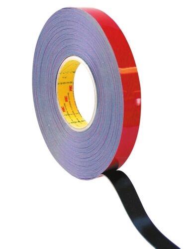 Double Sided Super Sticky Tape Red Strong 1m Long Craft DIY Roll 8mm ...